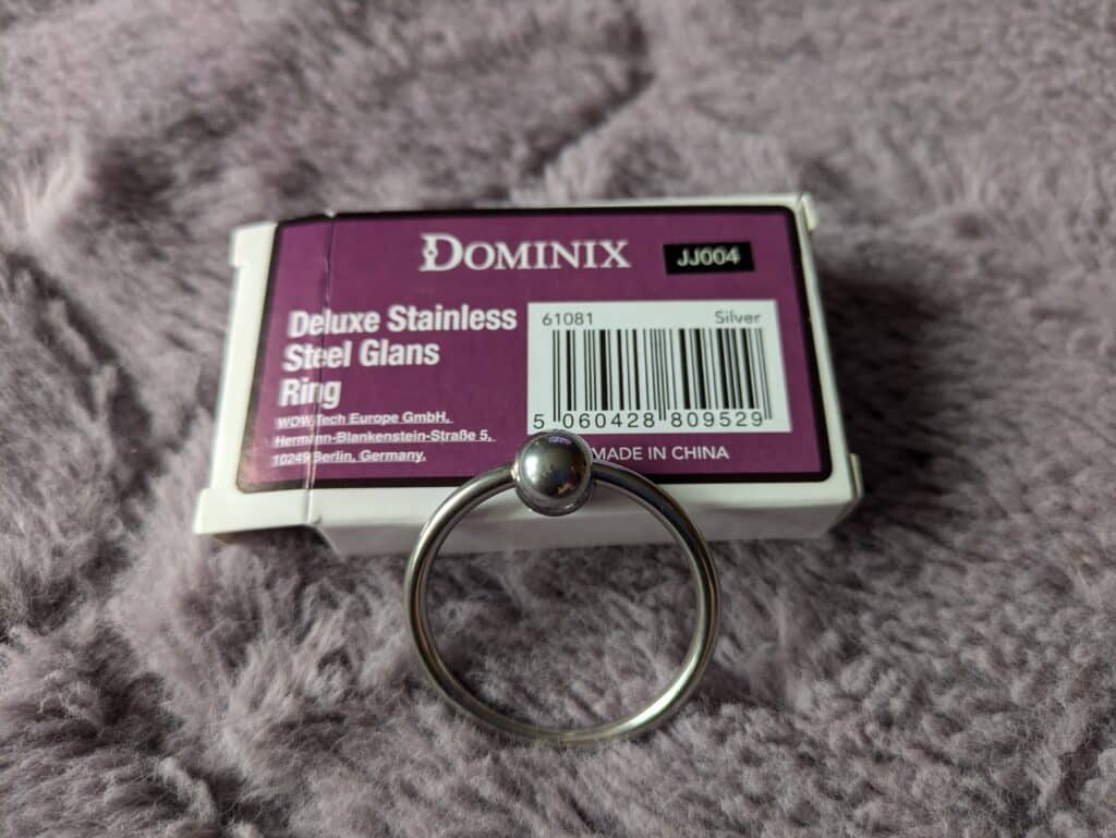 DOMINIX Deluxe Steel Glans Ring Review [Tried & Tested]