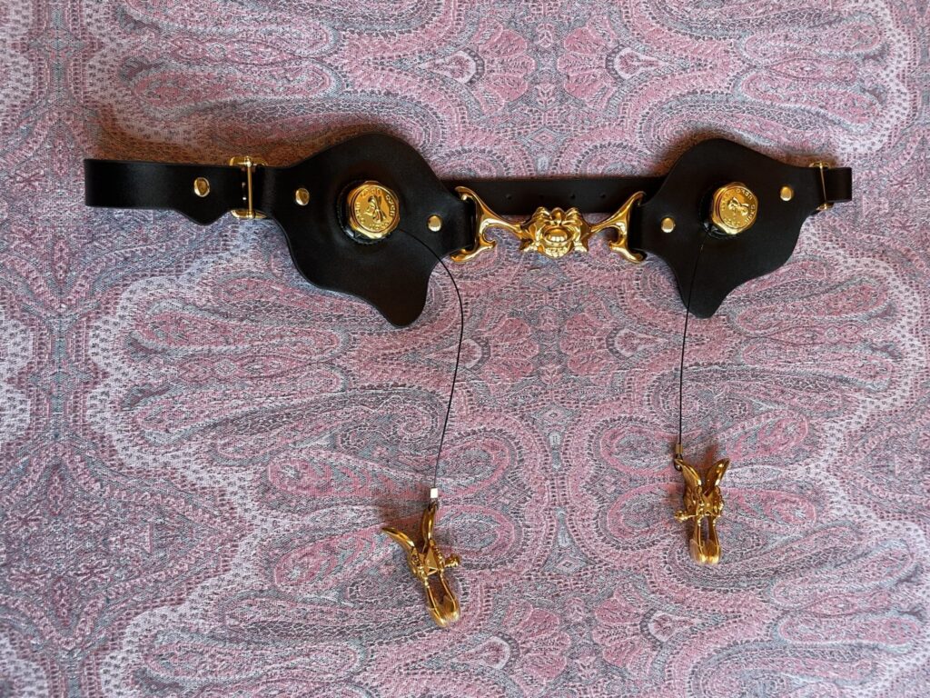 UPKO Mystic Bond Leather Belt With Labia Extender Clamps Review [Tried ...